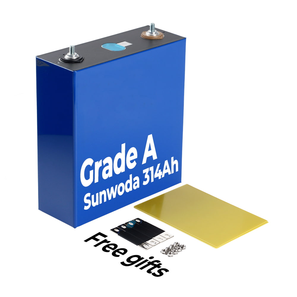 China Stock Sunwoda 314Ah 3.2V LiFePO4 Prismatic Battery Cell